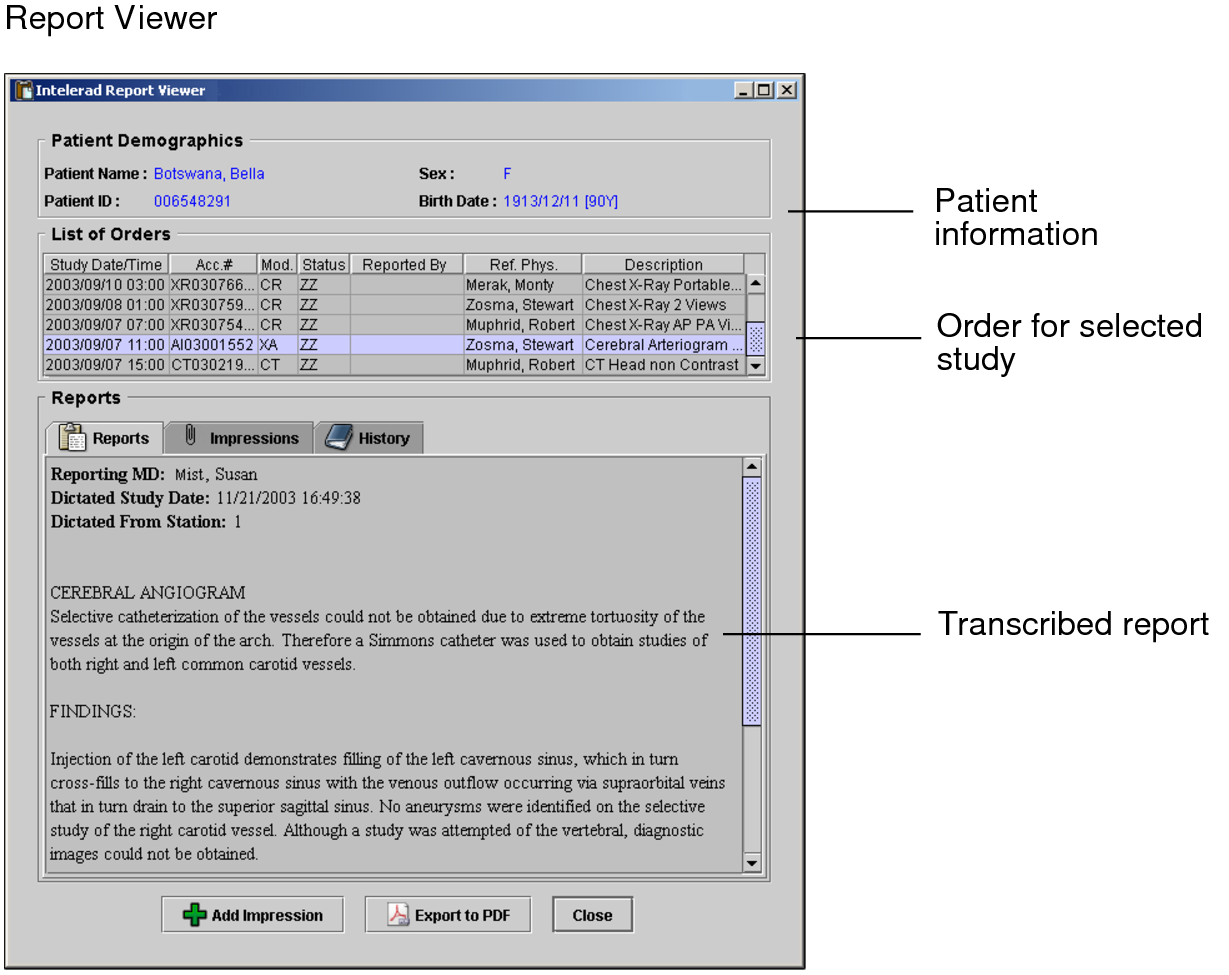 Accessing the Report Viewer