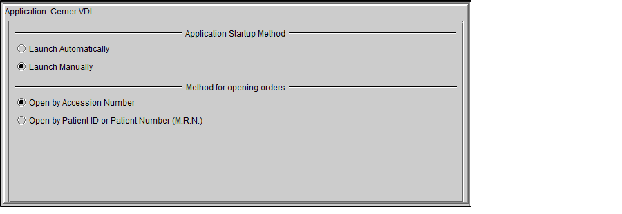 Cerner Visual Desktop Integration (VDI) Preferences
