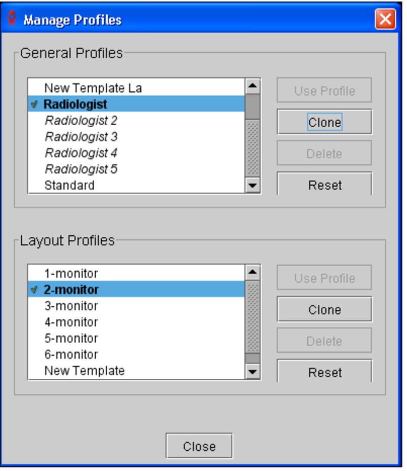 Creating Profiles