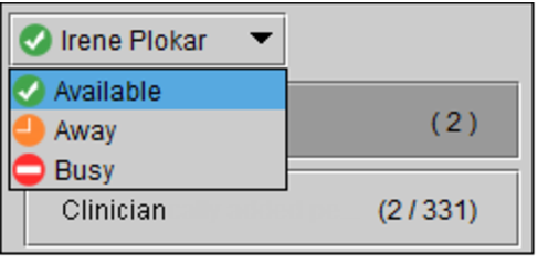 Changing your Chat Status