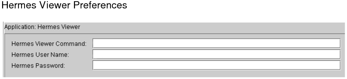 Hermes Viewer Preferences